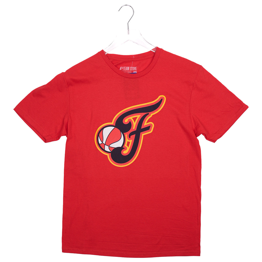 Adult Indiana Fever Secondary Logo T-shirt in Red by Fever Team Store ...