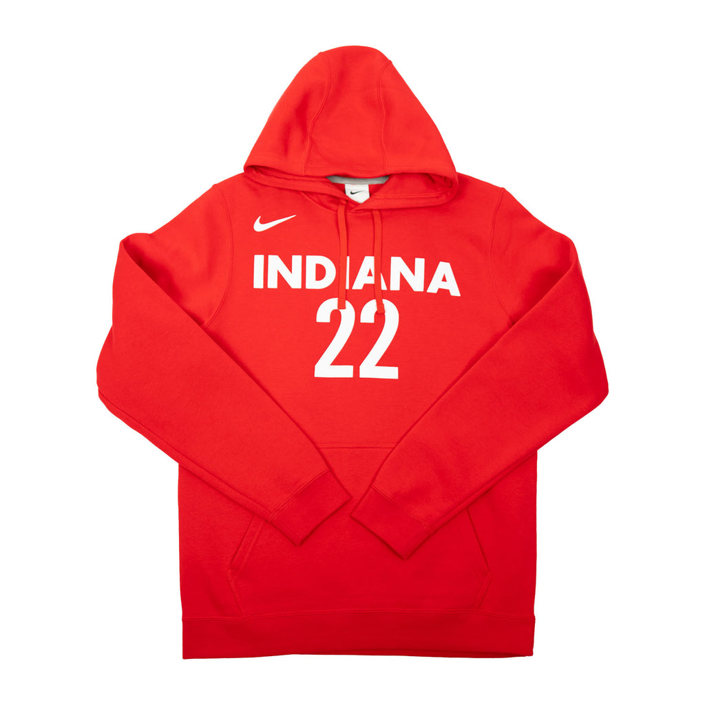 Adult Indiana Fever #22 Caitlin Clark Rebel Name and Number Club Hoode ...