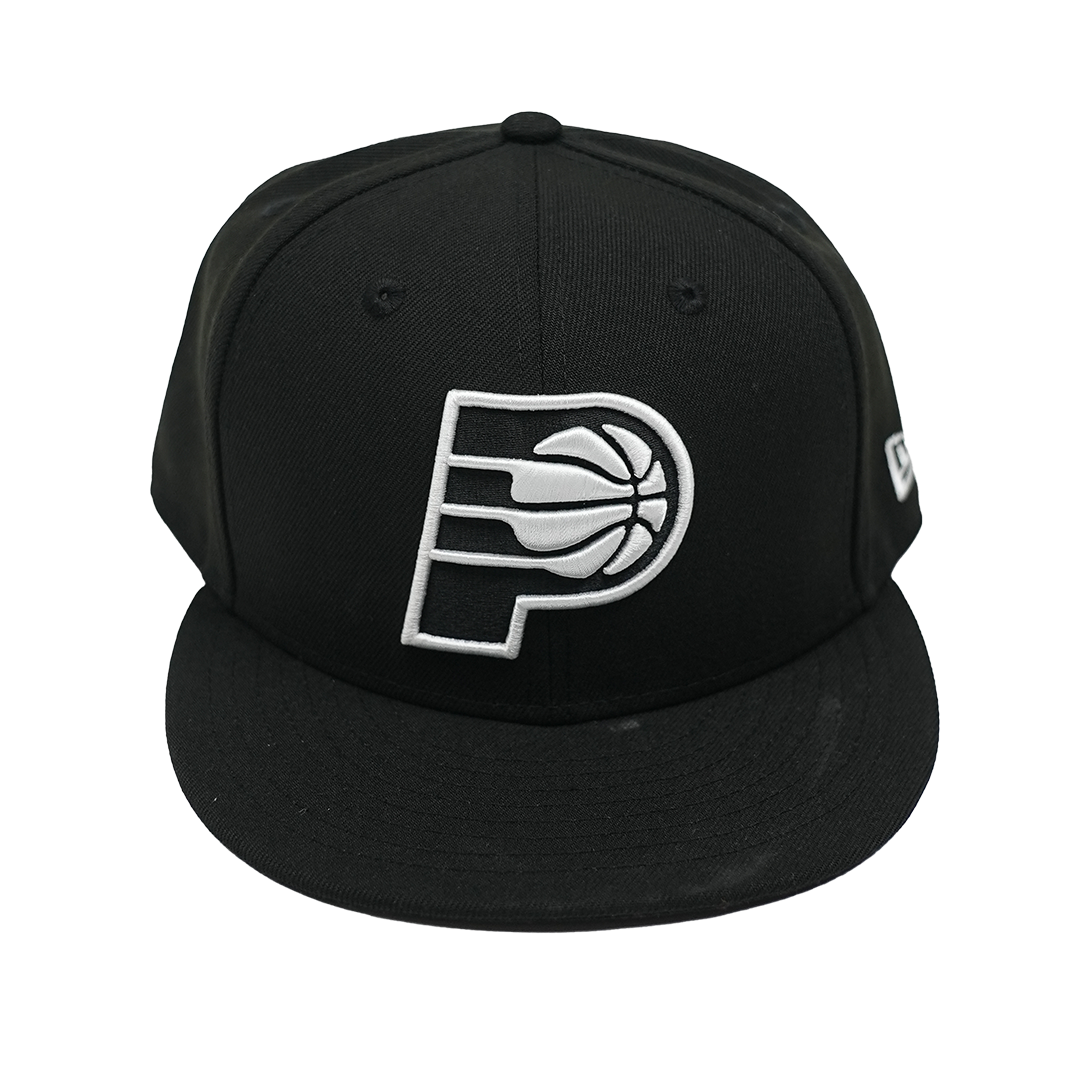 Adult Indiana Pacers Primary Logo Core 59Fifty Hat in Black by New Era ...