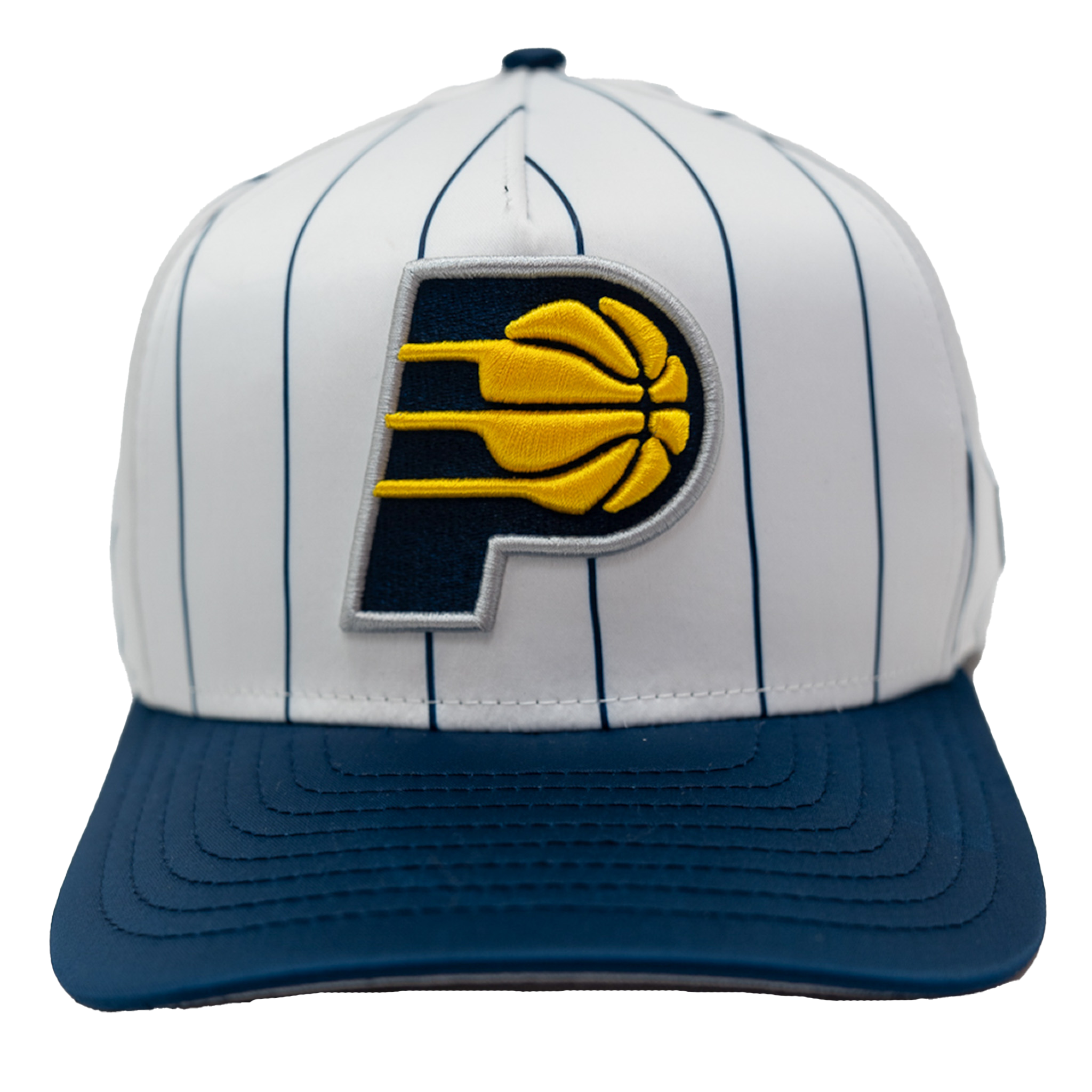 Adult Indiana Pacers Satin Pinstripe 9Fifty Hat in White by New Era ...
