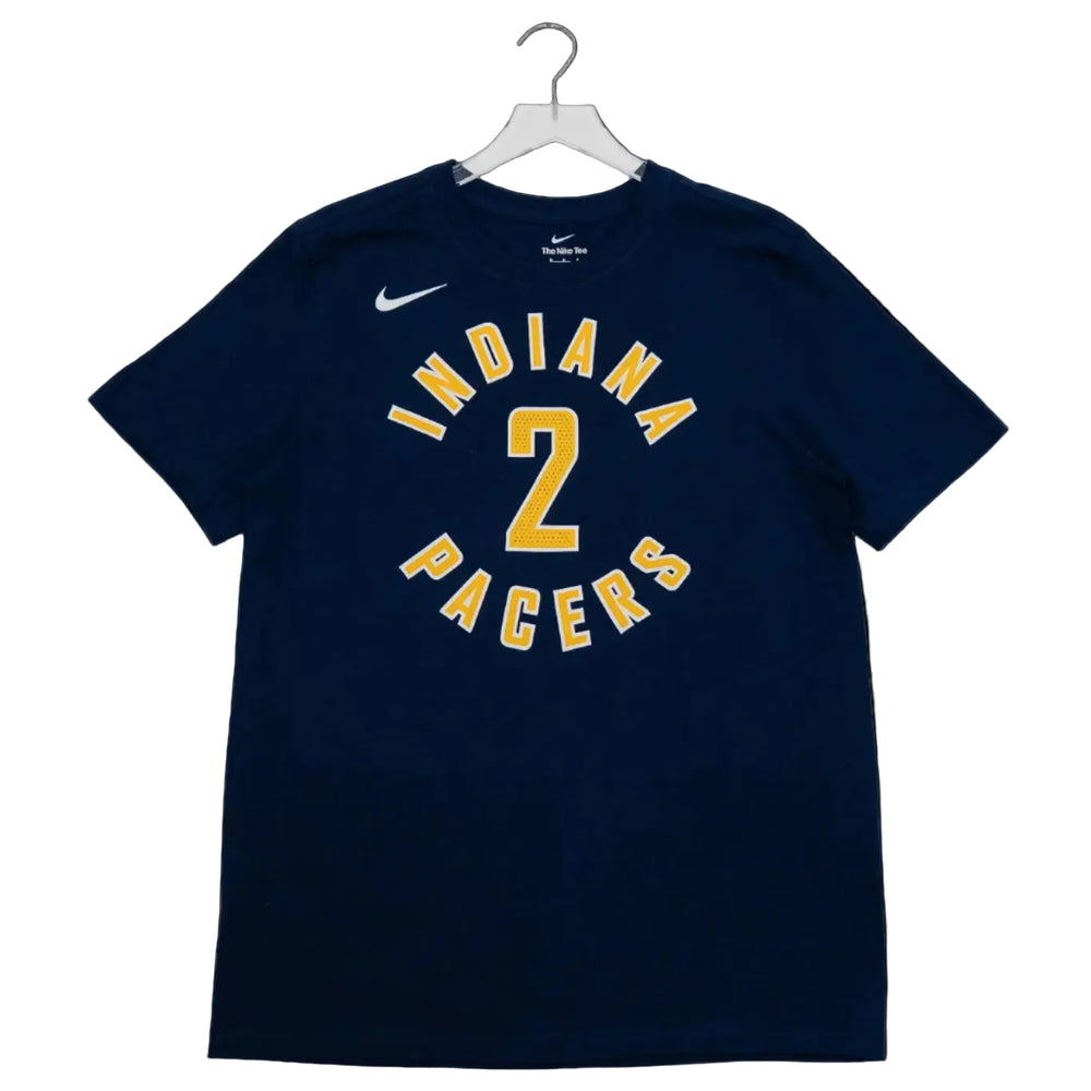 Adult Indiana Pacers #2 Andrew Nembhard Icon Name and Number T-shirt i ...